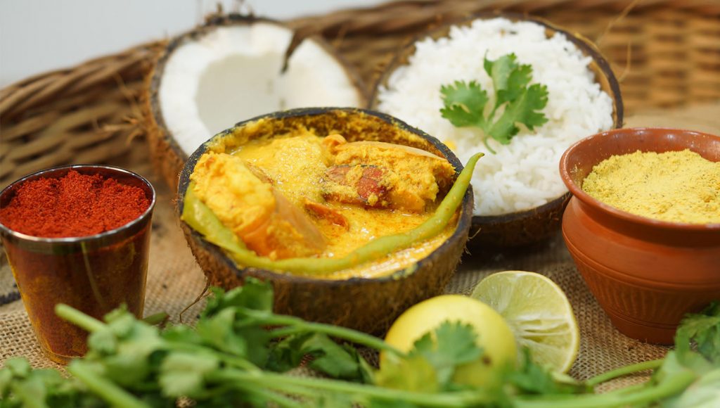 Goan stuffed squid roast